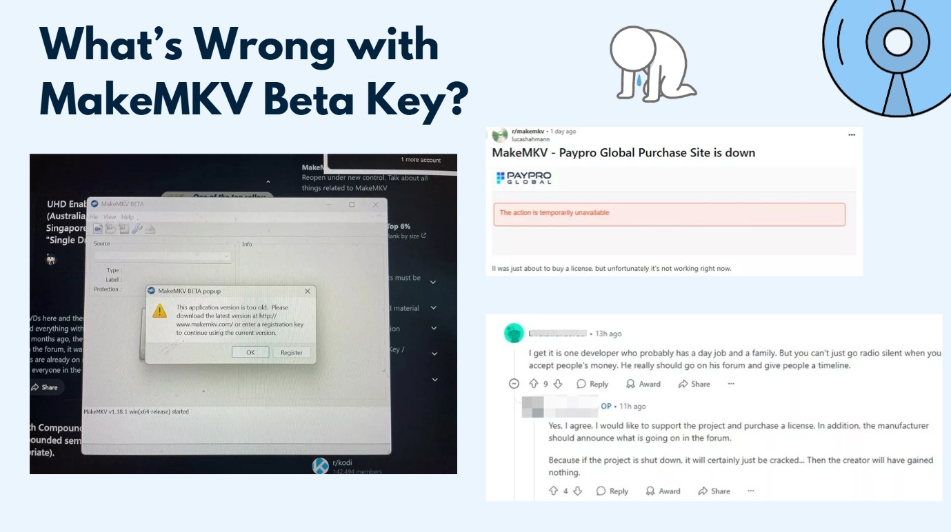 MakeMKV Beta Key Purchase & Activation Issues and Solutions | Aug 2025